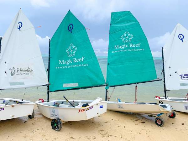 Supporting Rarotonga Sailing Club - Magic Reef Beachfront Bungalows