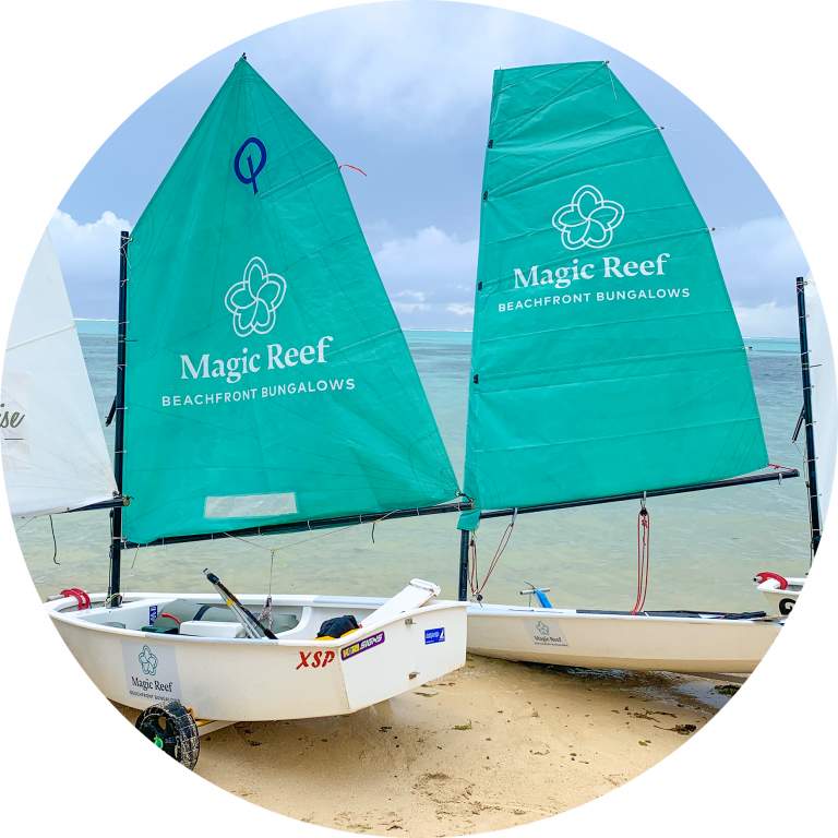 Supporting Rarotonga Sailing Club - Magic Reef Beachfront Bungalows